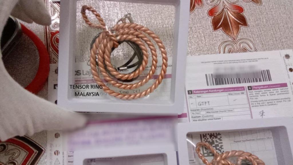 Original Tensor Ring Tembaga Copper Single Double Triple Pendant ...