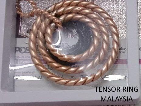 Original Tensor Ring Tembaga Copper Single Double Triple Pendant Infiniti Sacred Lost ...