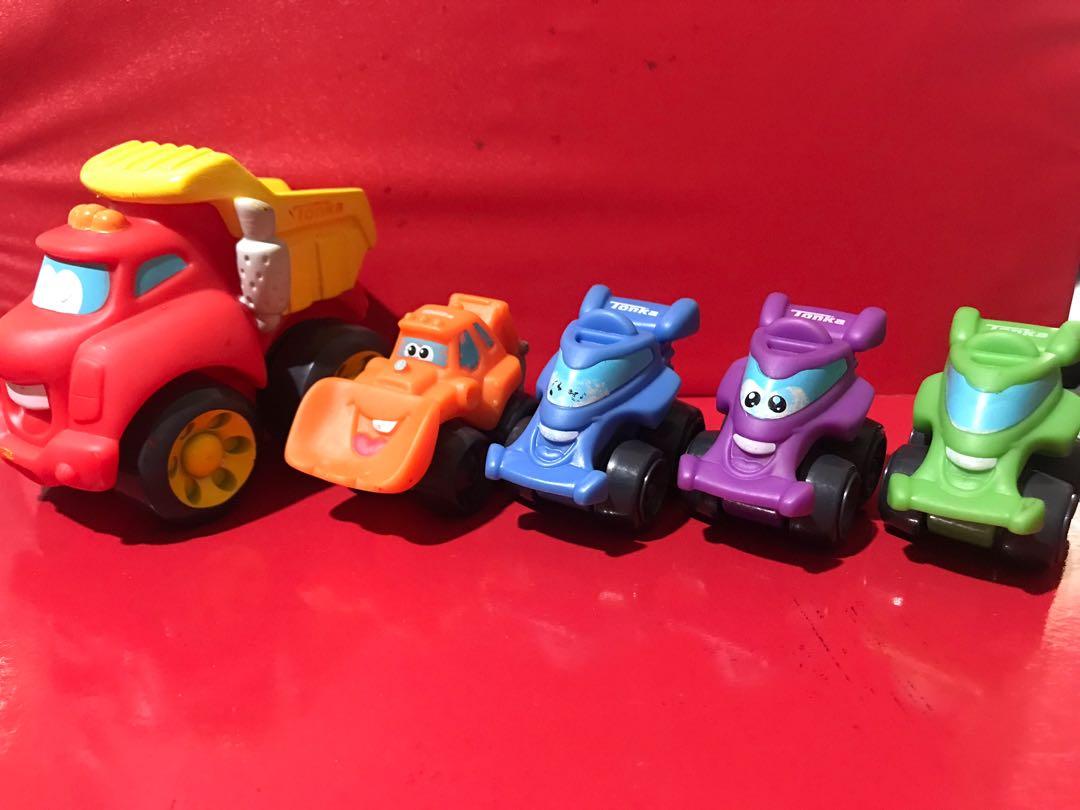 Original Tonka-Hasbro Chuck and Friends toy cars (loose), Hobbies ...