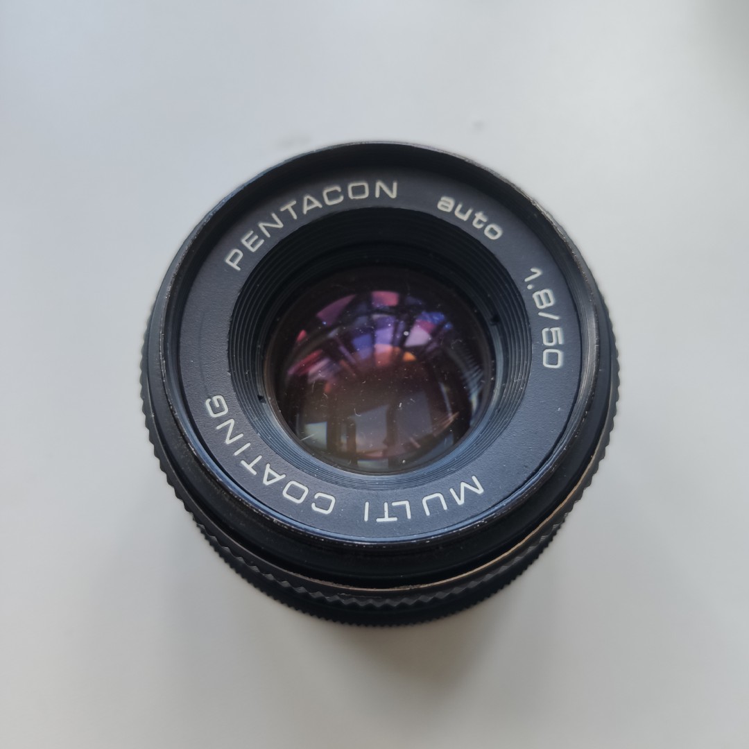 pentacon 50mm F1.8 multi coat lens M42 mount, Photography, Lens & Kits ...