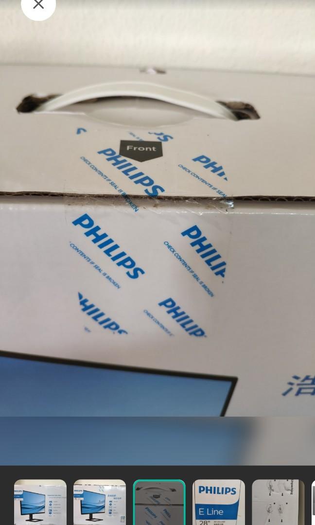 PHILIPS 28 inch 4K monitor, Computers & Tech, Parts & Accessories ...