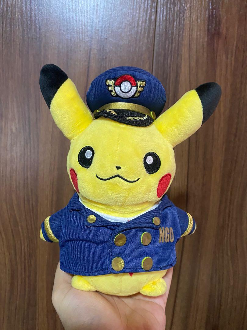 Pokemon Pikachu Pilot Costume Bundle Plush, Hobbies & Toys, Toys ...