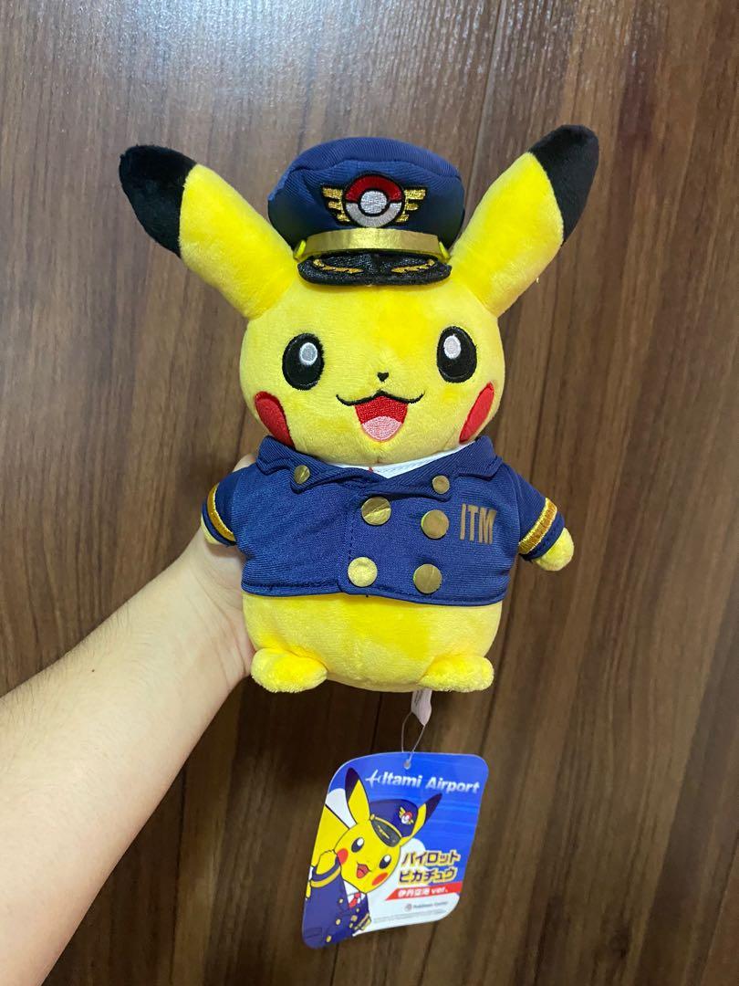 Pokemon Pikachu Pilot Costume Bundle Plush, Hobbies & Toys, Toys ...
