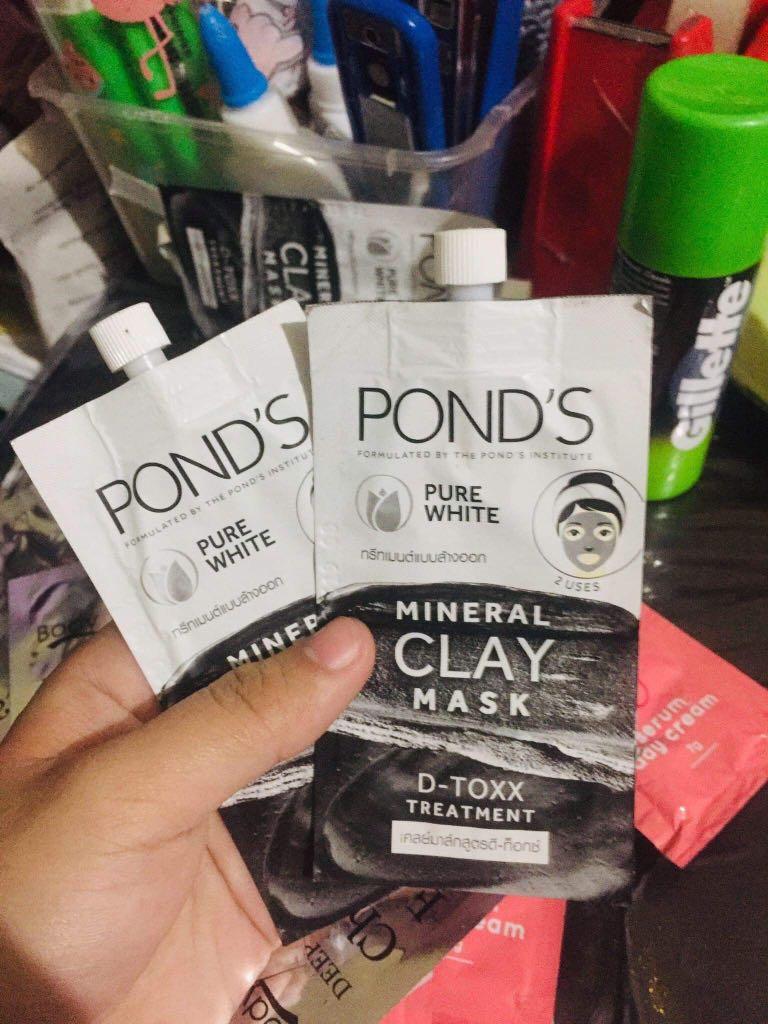 Ponds Clay Mask D Toxx Treatment, Beauty & Personal Care, Face, Face ...