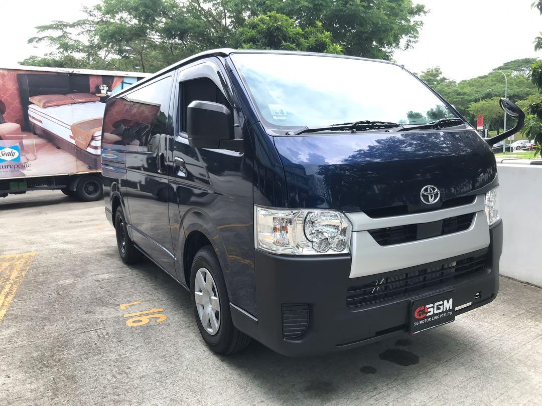 Premium Toyota Hiace blue edition 2.0A LED+Rear A/C, Cars, Commercial ...