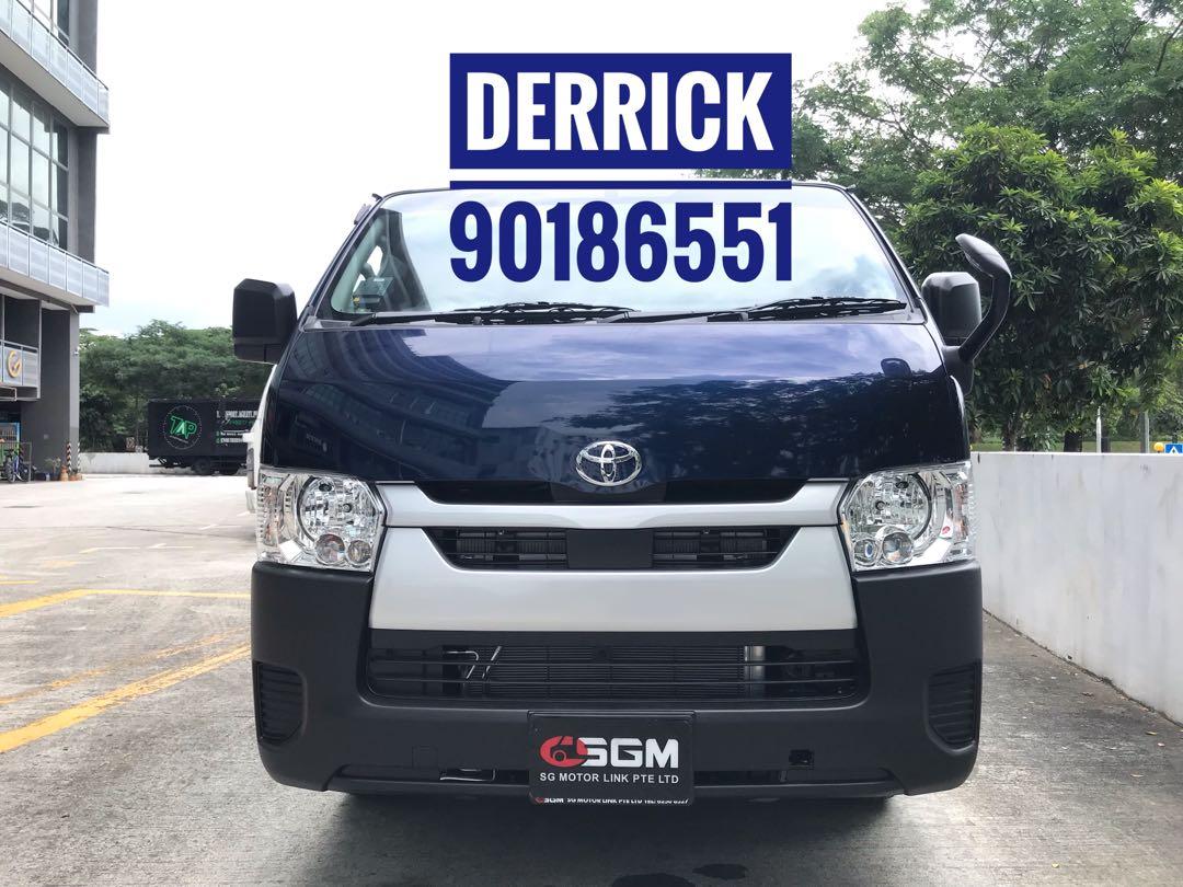 Premium Toyota Hiace blue edition 2.0A LED+Rear A/C, Cars, Commercial ...