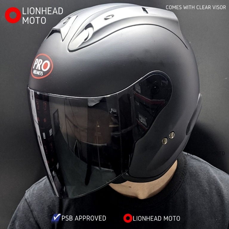PRO MOTORCYCLE HELMET PSB APPROVED, Motorcycles, Motorcycle Apparel on ...