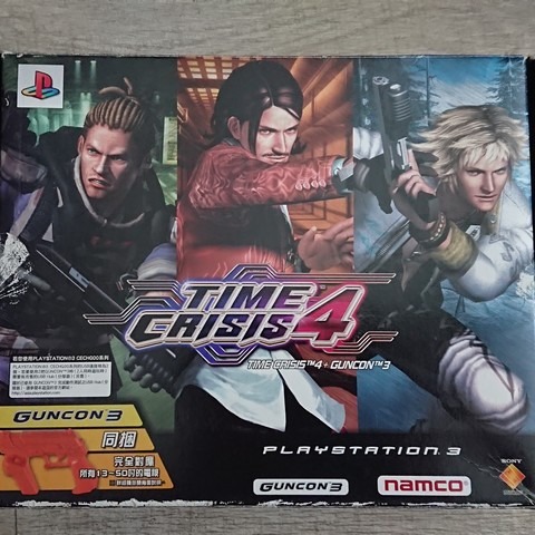 PS3 TIME CRISIS 4 + GUNCON 3 火線危機4 同捆版（双 打 用 槍）, 電子遊戲, 電子遊戲 ...