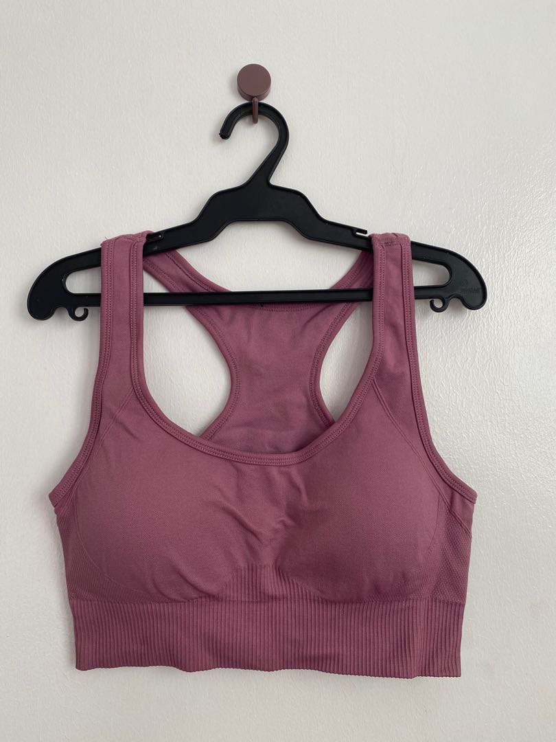 Purple Workout Set, Women's Fashion, Activewear on Carousell