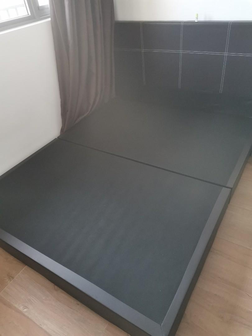 PVC bed frame, Furniture & Home Living, Furniture, Bed Frames ...