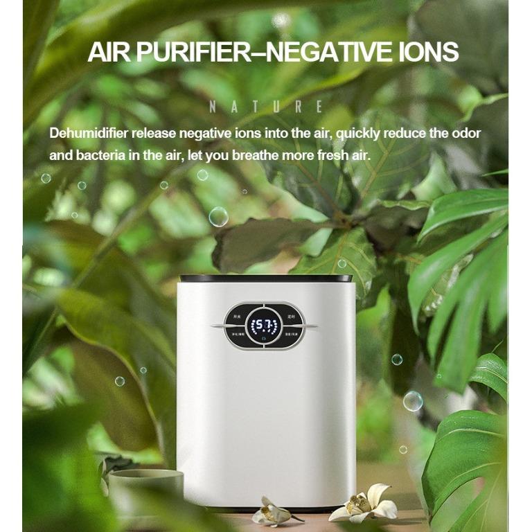 REMI Electric Air Dehumidifier Ion Air Purifier Clothes Dryer Moisture ...