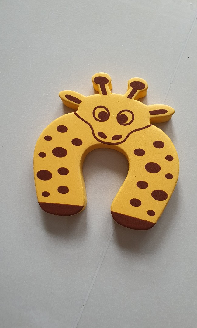 Rubber door stopper giraffe and seal, Furniture & Home Living, Home ...