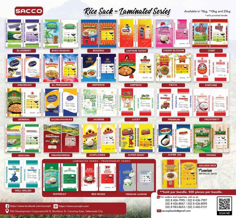 Sako ng bigas/ laminated sack factory price, Everything Else, Others on ...