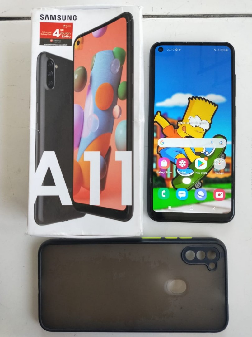 Samsung Galaxy A11 Ram 3/32, Telepon Seluler & Tablet, Ponsel Android ...
