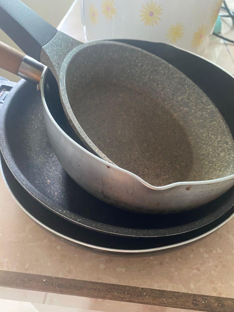 Sauce pan and non stick prying pan, Furniture & Home Living ...