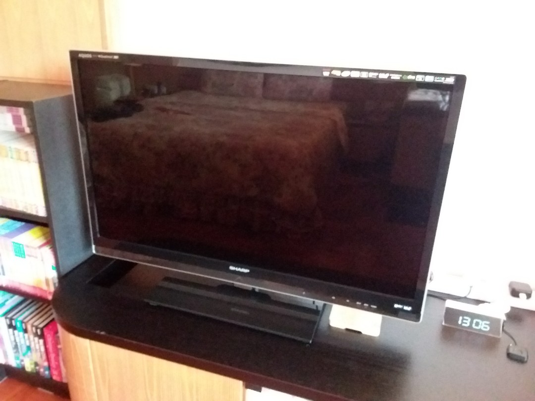 SHARP AQUOS Quattron 3D. 40 inch TV. Good condition., TV & Home ...