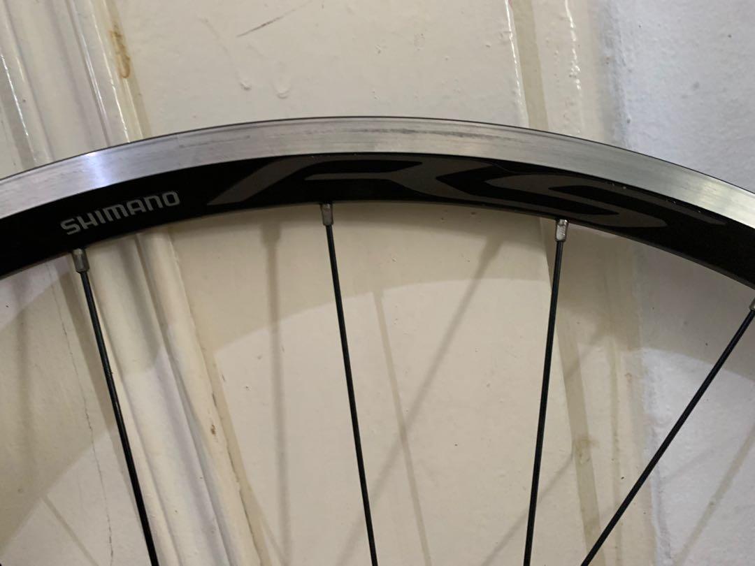 Shimano R5 wheelsets 700C aluminium rim brake, Sports Equipment ...