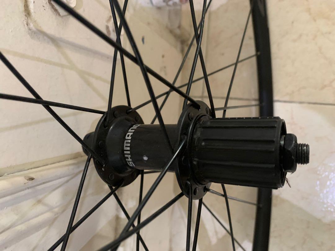 Shimano R5 wheelsets 700C aluminium rim brake, Sports Equipment ...