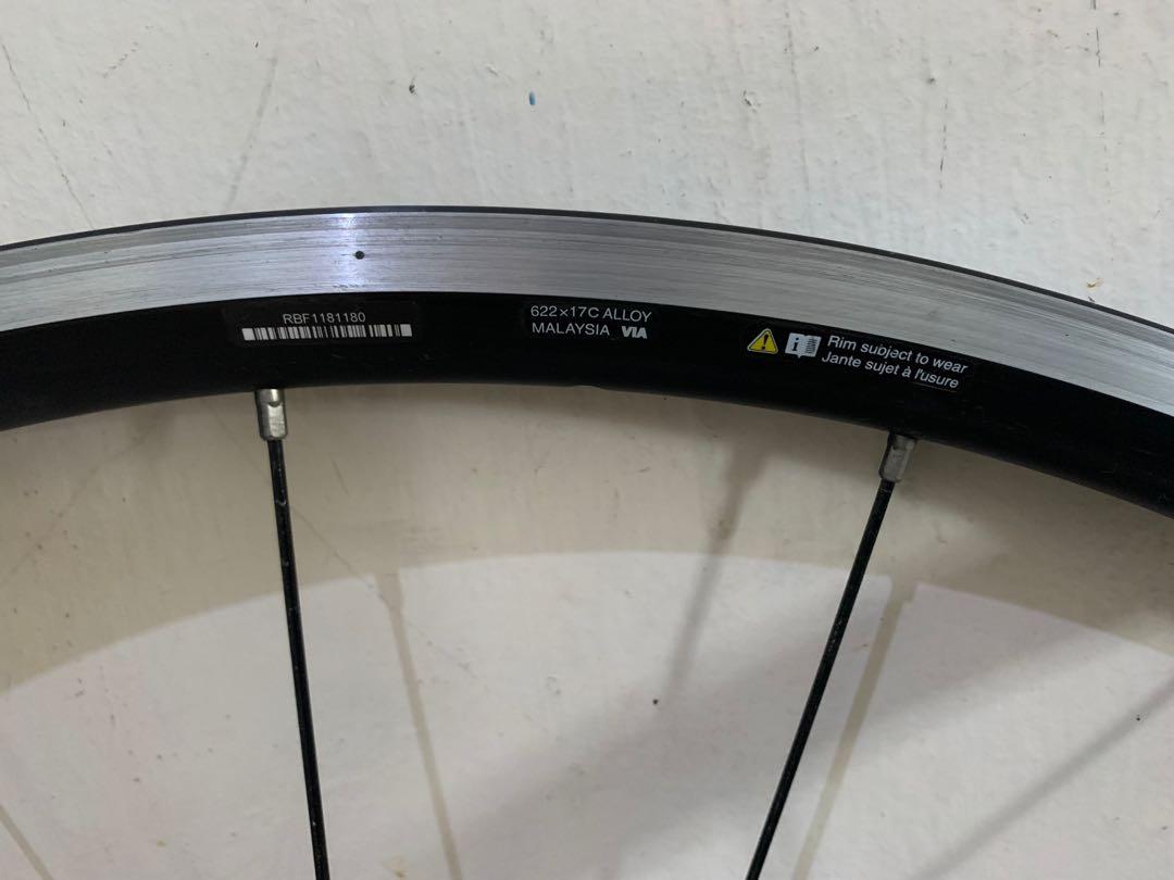 Shimano R5 wheelsets 700C aluminium rim brake, Sports Equipment ...