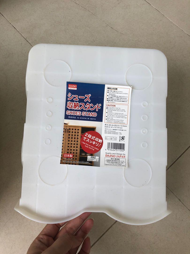 Shoes stand daiso, Furniture & Home Living, Furniture, Shelves ...