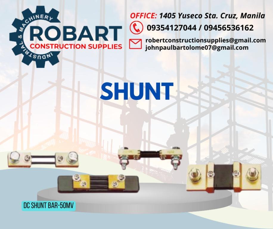 SHUNT, Commercial & Industrial, Construction Tools & Equipment on Carousell