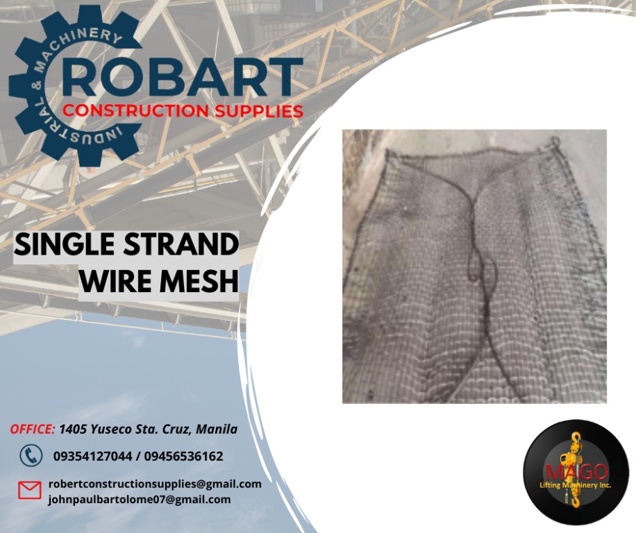 Single Strand Wire Mesh, Commercial & Industrial, Construction Tools ...