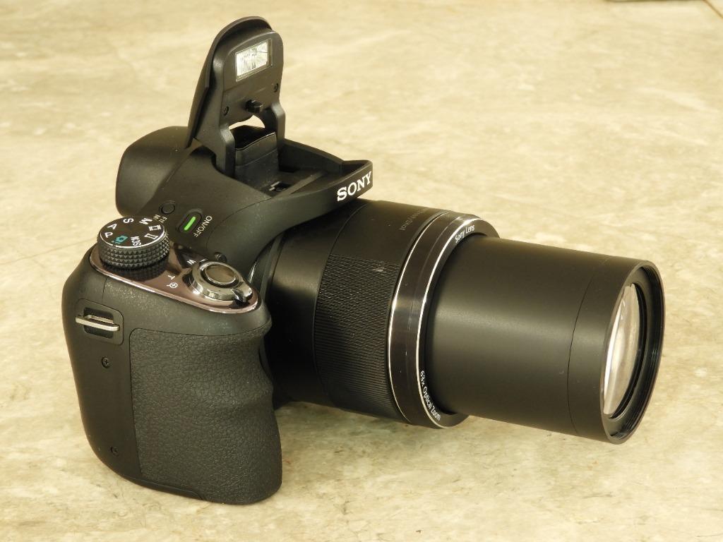 Sony Cyber Shot DSC H400 63X Optical Zoom Bridge SLR Camera ...