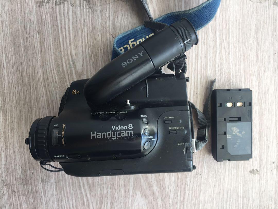 Sony Video 8 Camera, Photography, Video Cameras on Carousell
