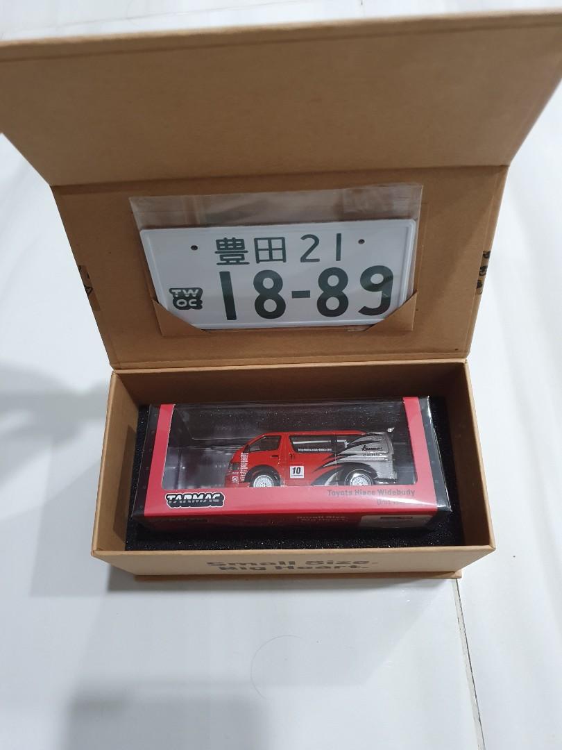 Tarmac Works TWOC Toyota Hiace Widebody, Hobbies & Toys, Toys & Games ...