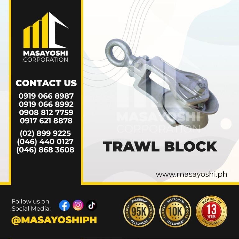 Trawl Block | Trawl Pulley | Net Blocks, Commercial & Industrial ...
