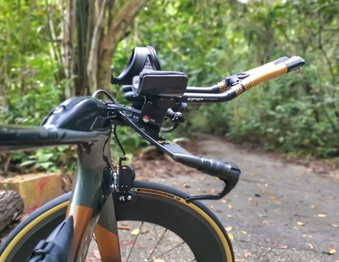 Tririg Alpha X Bars with Drag2Zero elbow cups & Zipp Vuka Alumina 70mm ...