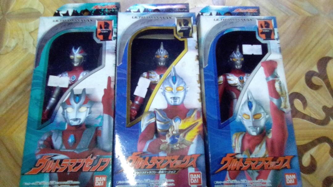 Ultraman Max set of 3, Hobbies & Toys, Toys & Games on Carousell