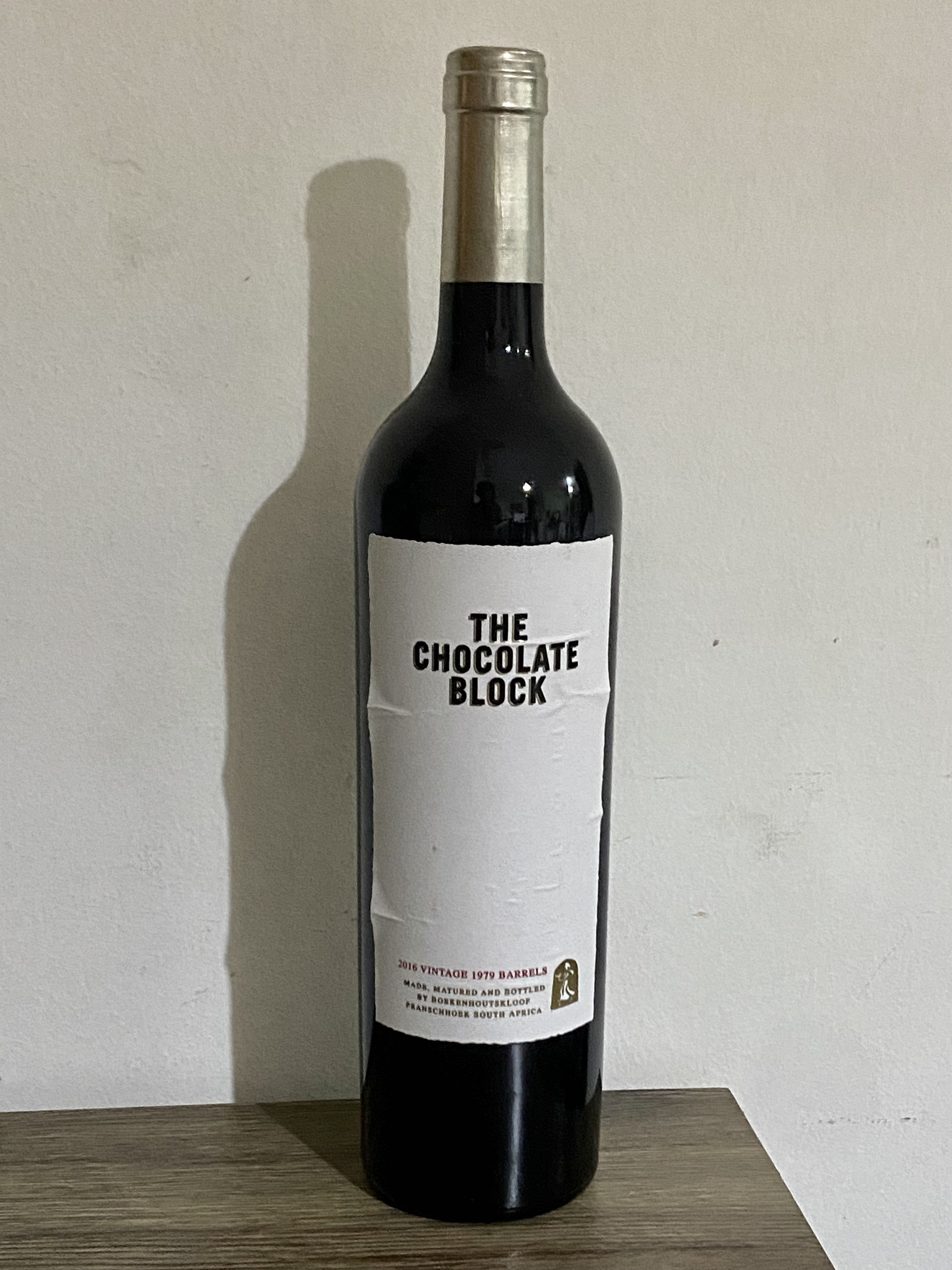 WINE_The Chocolate Block 2016, Food & Drinks, Alcoholic Beverages on ...
