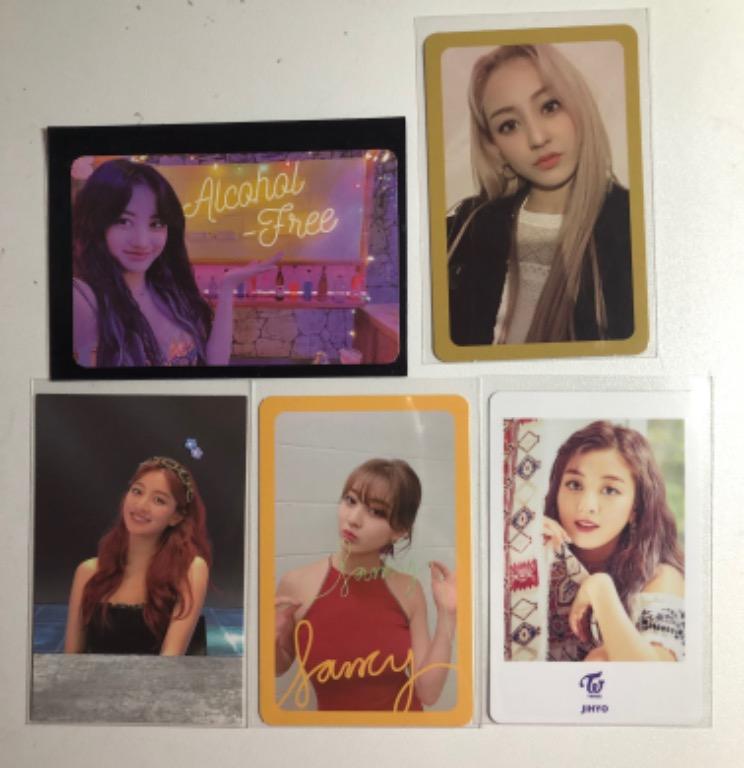 [Updated 9/3] WTS / LFB / WTT / WTB Twice Official Album PC Photocards Unit Tzuyu Jihyo Sana ...
