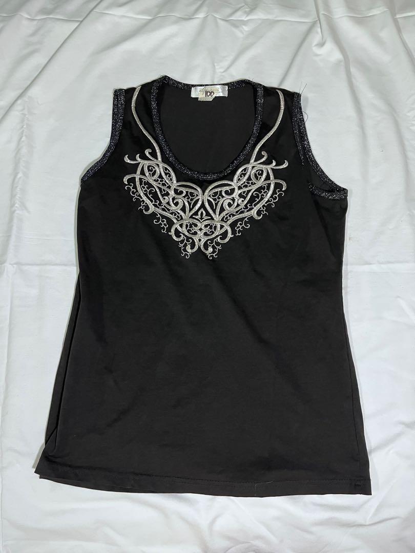 y2k cybercore tank top, Women's Fashion, Tops, Sleeveless on Carousell