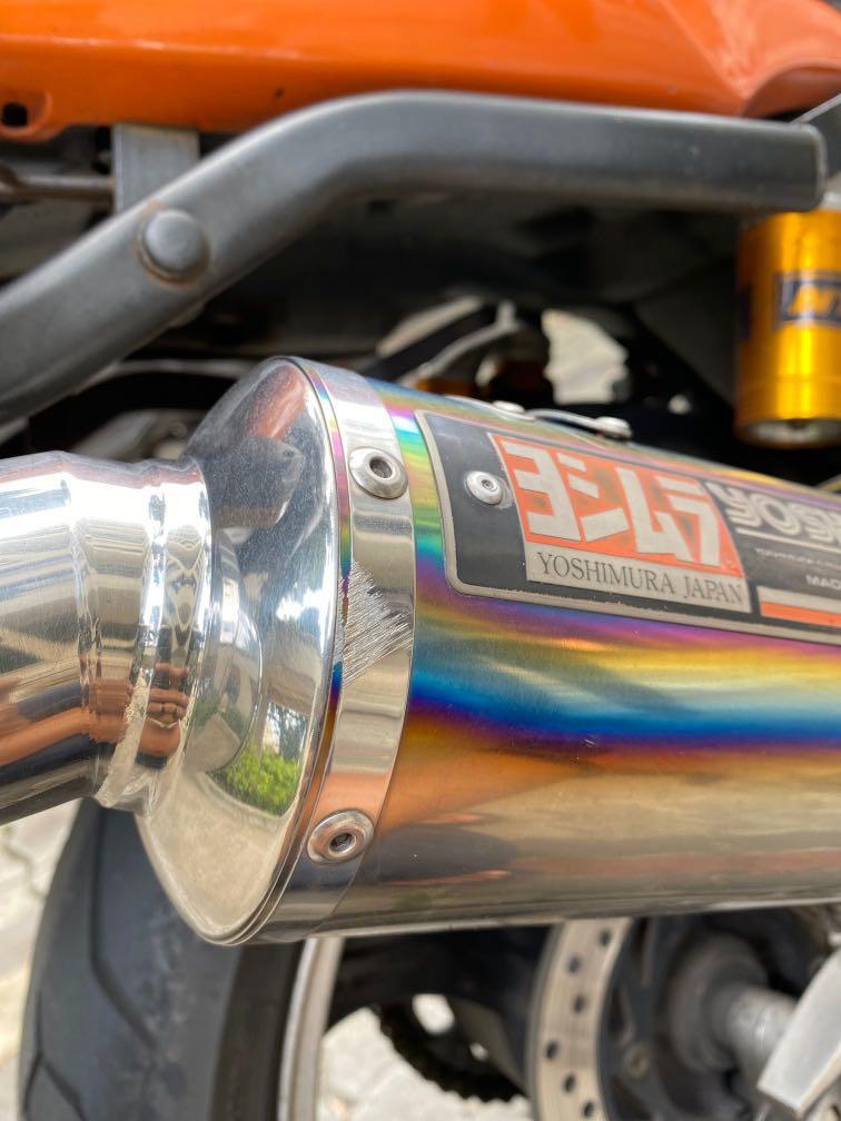 (Reprice) Yoshimura pipe, Motorcycles, Motorcycle Accessories on Carousell