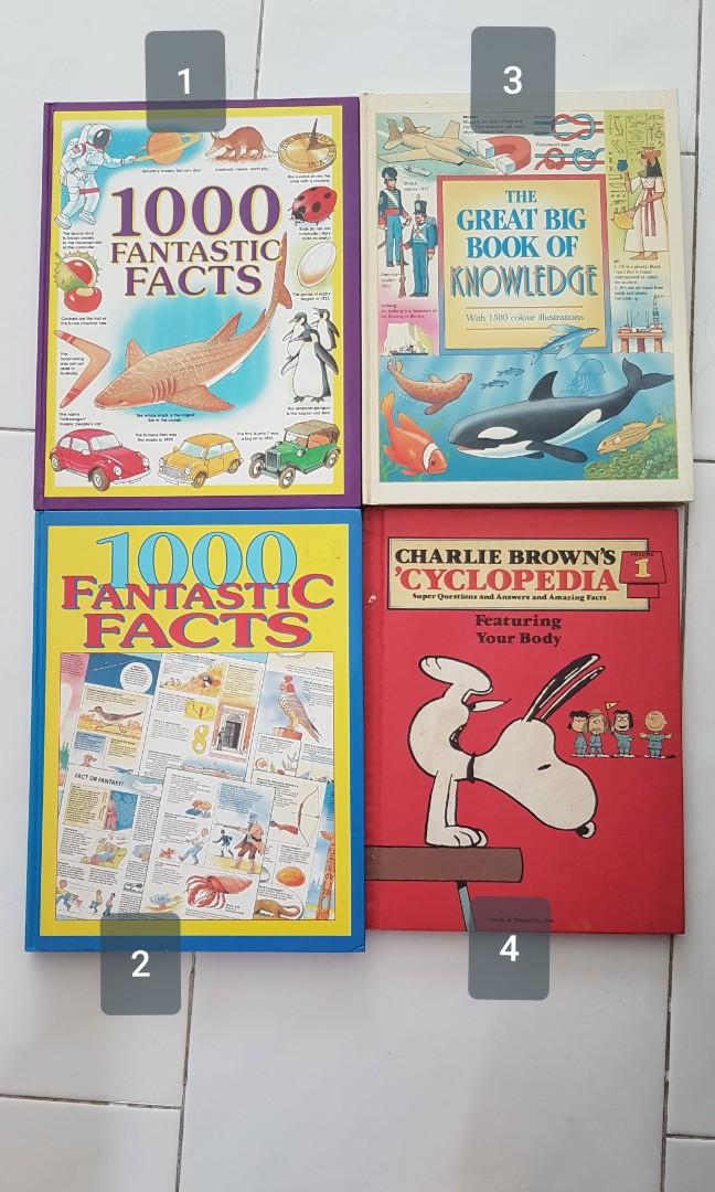 1000 Fantastic Facts The Great Book Of Knowledge Charlie Brown's ...