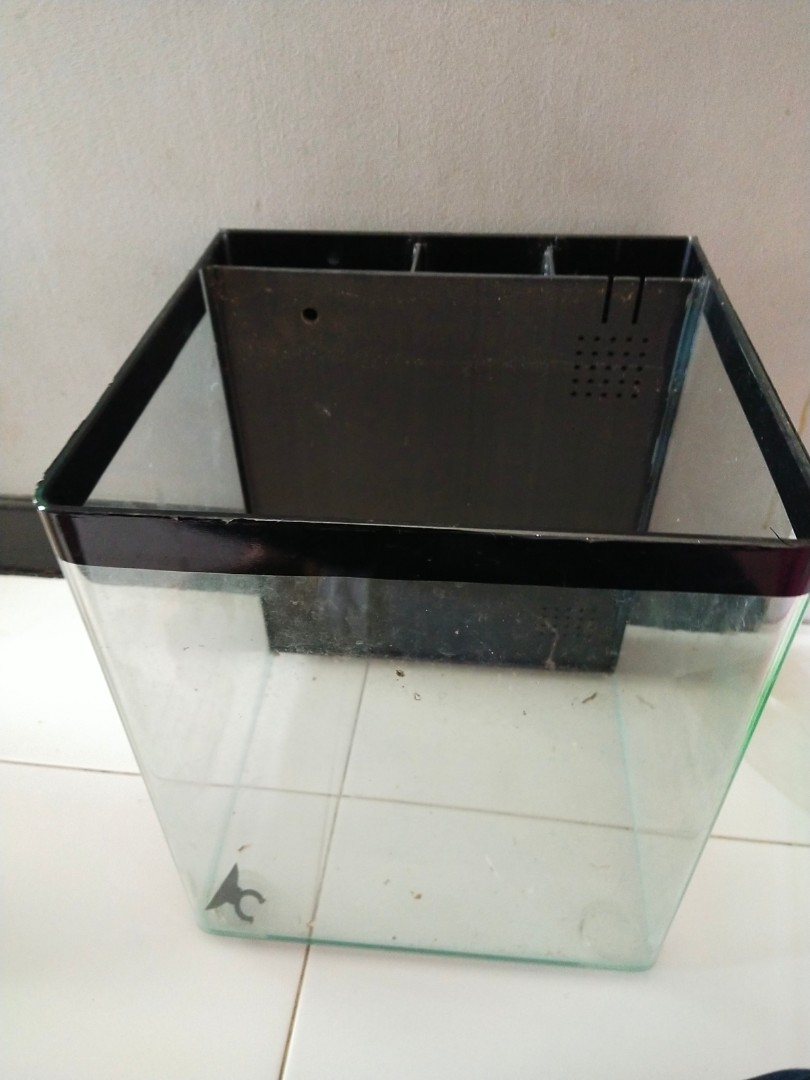 1ft iOS fish tank, Pet Supplies, Homes & Other Pet Accessories on Carousell