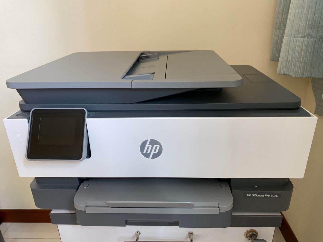 HP OfficeJet Pro 8020 All-in-One Wireless Color Inkjet Printer / Print ...