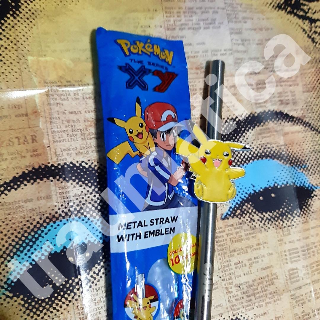 7-Eleven Pokemon Metal Straw - Pikachu, Hobbies & Toys, Memorabilia ...