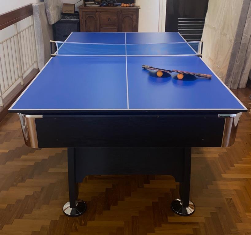 7Ft Convertible pool table/table tennis top, Everything Else on Carousell