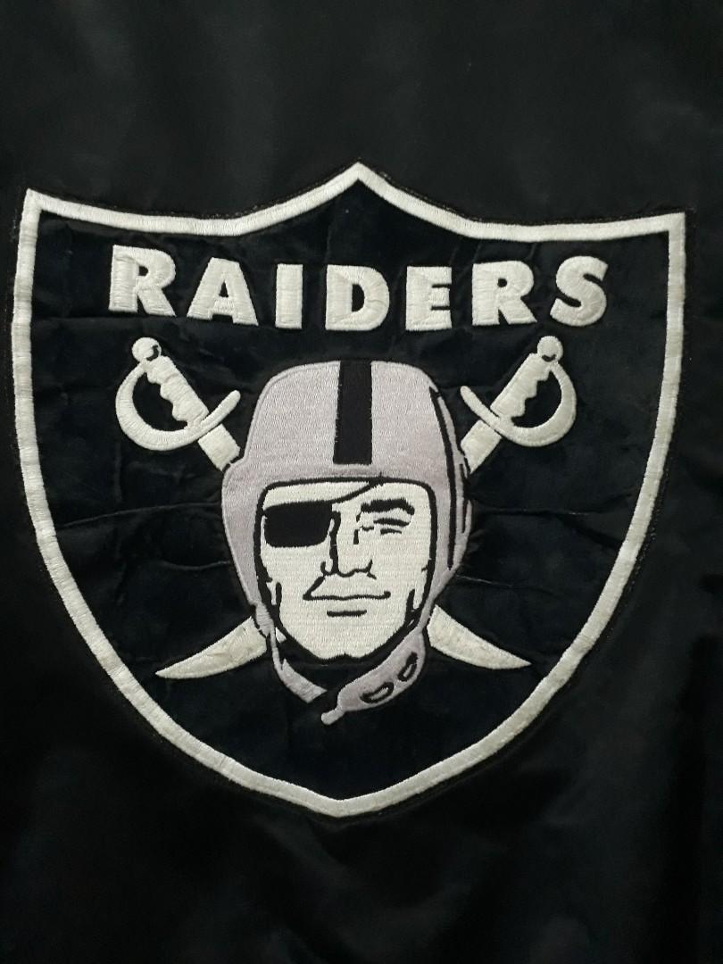 80's Rare NWA Oakland Raiders varsity jacket, Men's Fashion, Coats ...