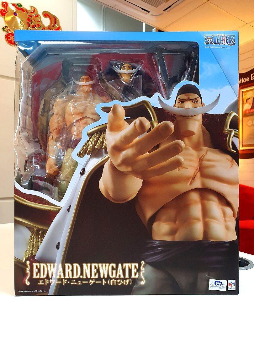 海賊王 (日版 銀證) VAH 白鬍子 白胡子 艾德華 紐蓋特 可動人偶 MEGAHOUSE ONE PIECE VARIABLE ...