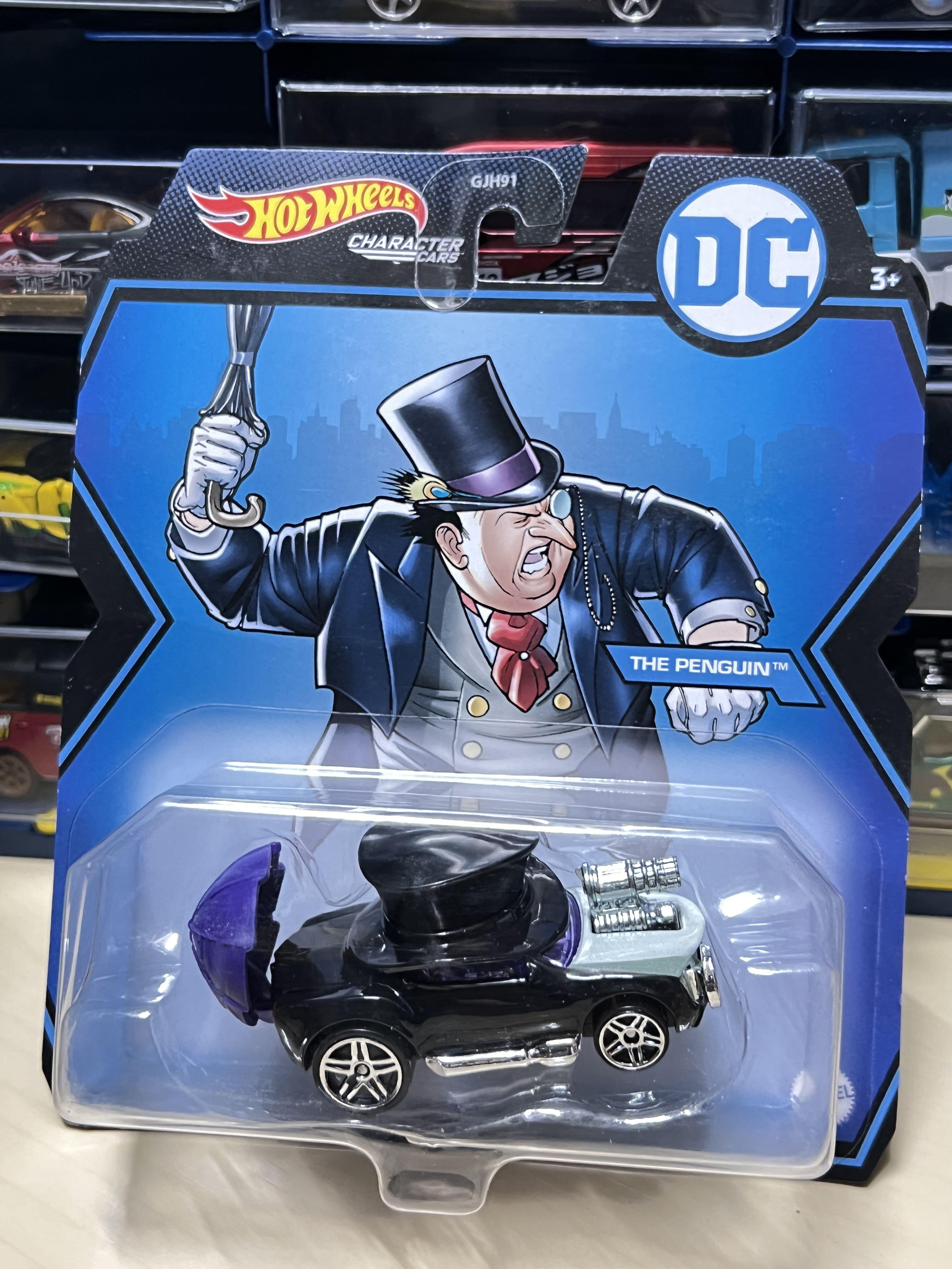 全新 Hotwheels Character Cars The Penguin Hotwheel, 興趣及遊戲, 玩具 & 遊戲類 ...