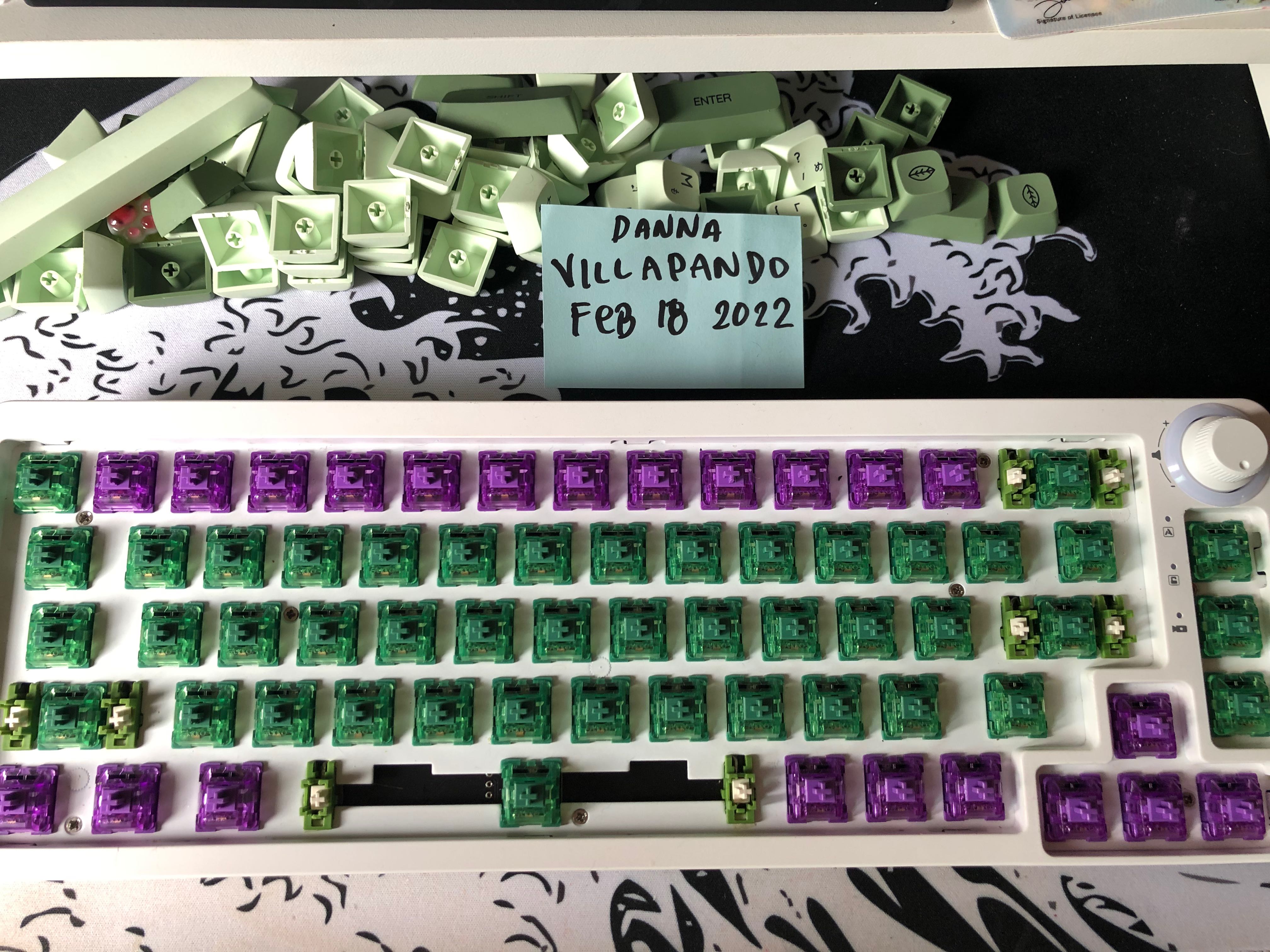 Akko Matcha + Akko Lavender bundle, Computers & Tech, Parts ...