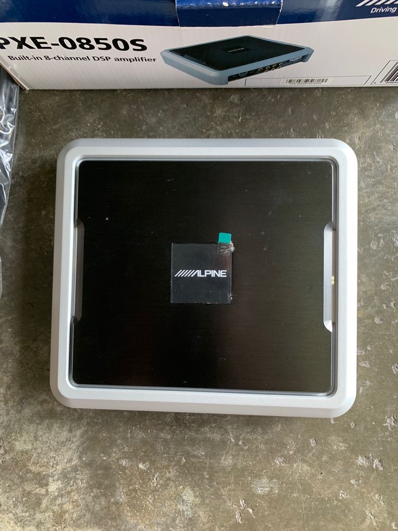 Alpine 8 ch DSP amplifier (PXE-0850S), Car Accessories, Accessories on ...