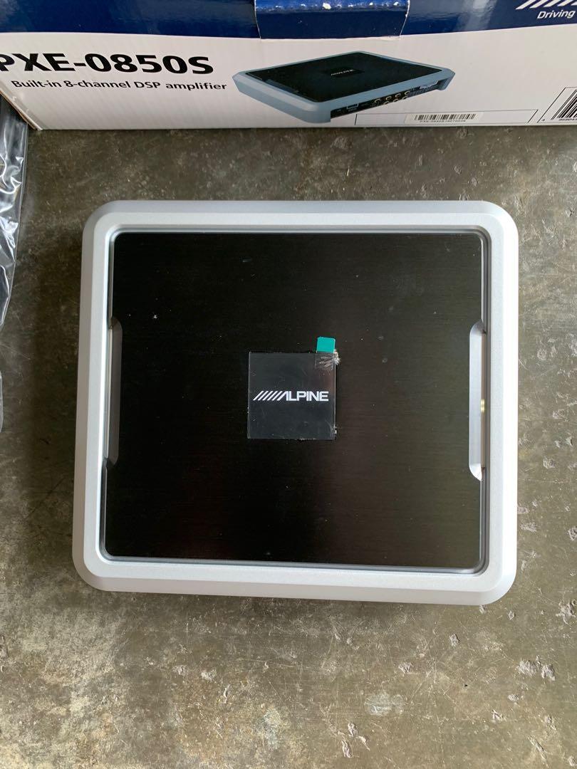 Alpine 8 ch DSP amplifier (PXE-0850S), Car Accessories, Accessories on ...