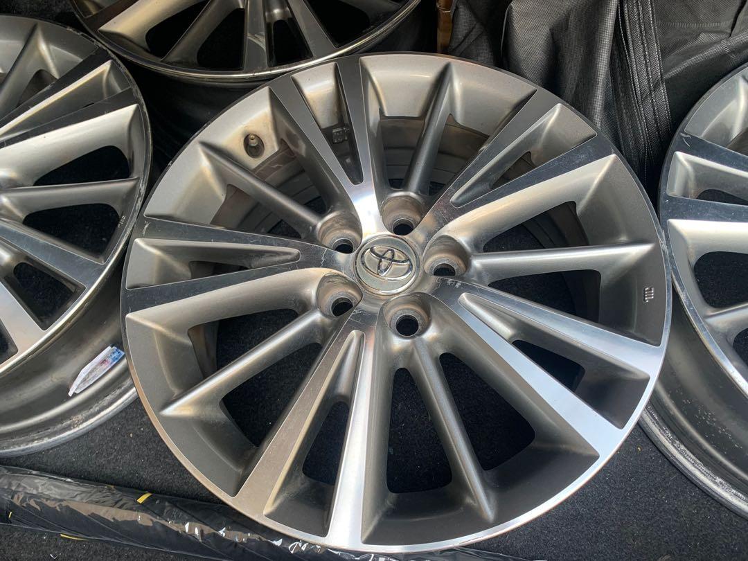 Altis mags, no tires, Car Parts & Accessories, Mags and Tires on Carousell
