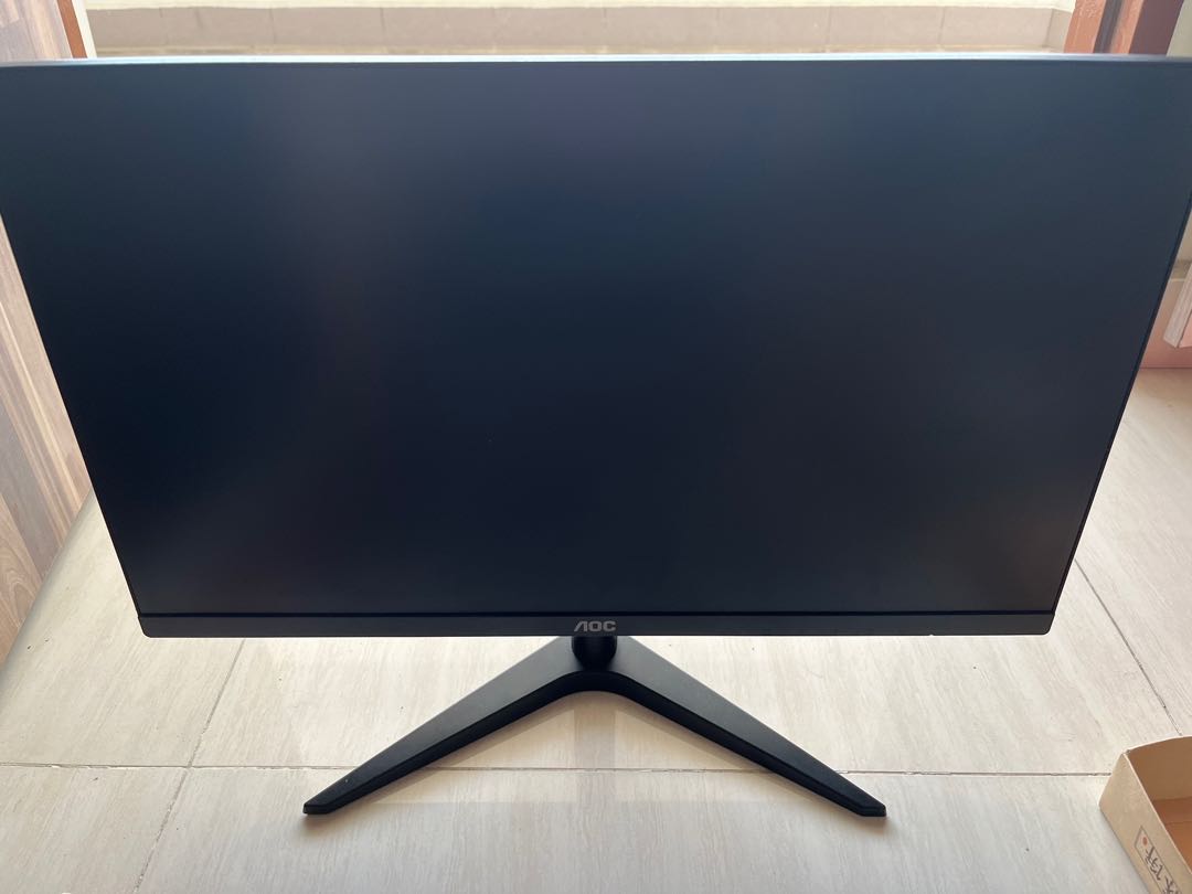 AOC 22 inch Monitor full hd 1080p + 60 Hz 22B1HS, Computers & Tech ...