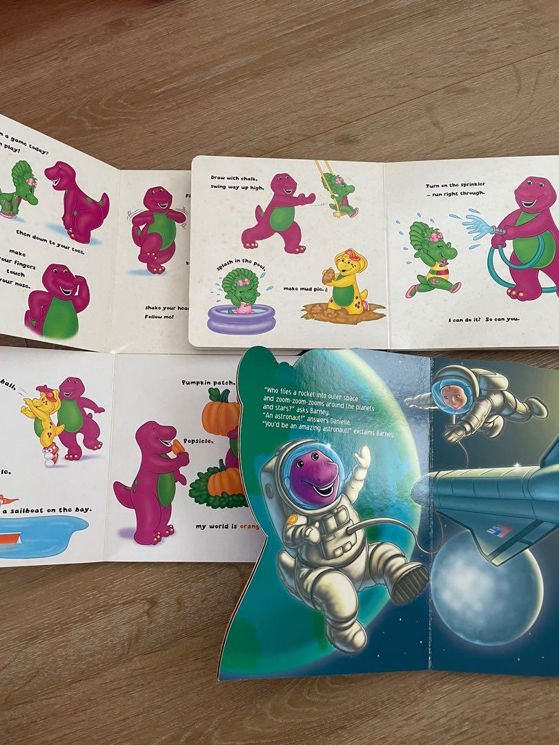 Barney books, Hobbies & Toys, Books & Magazines, Children's Books on ...